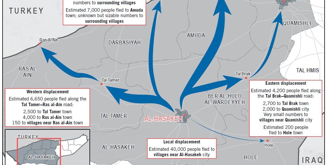 Syria: REACH rapid assessment in Hasakeh highlights displacement trends ...