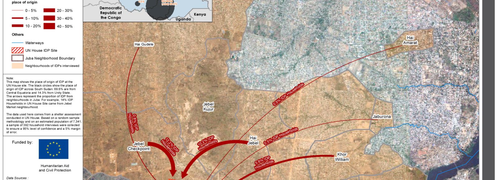 South Sudan : REACH Emergency Deployment with the Global Shelter Cluster