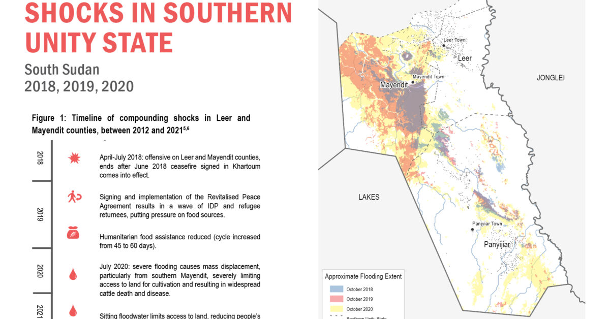 780,000 people are affected by flooding in South Sudan | Impact