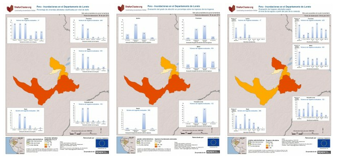 Peru Floods Response Maps | Impact