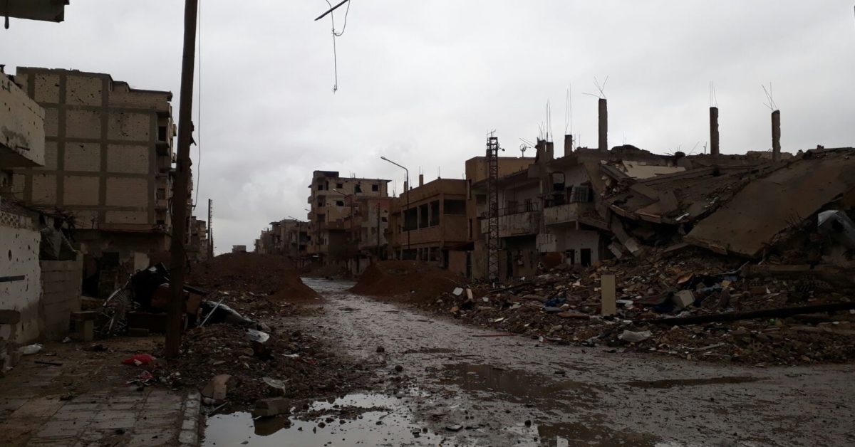 Syria: Households in Ar-Raqqa city face severe infrastructure damage ...